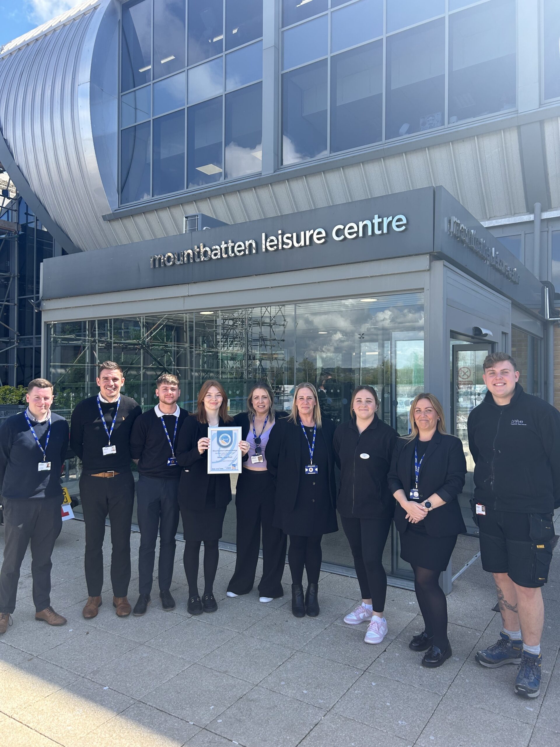 Mountbatten Centre celebrates top marks from industry assessors - BH Live